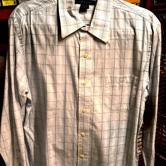 jf j.ferrar | Shirts | J Ferrar Tan Longsleeved Shirt | Poshmark